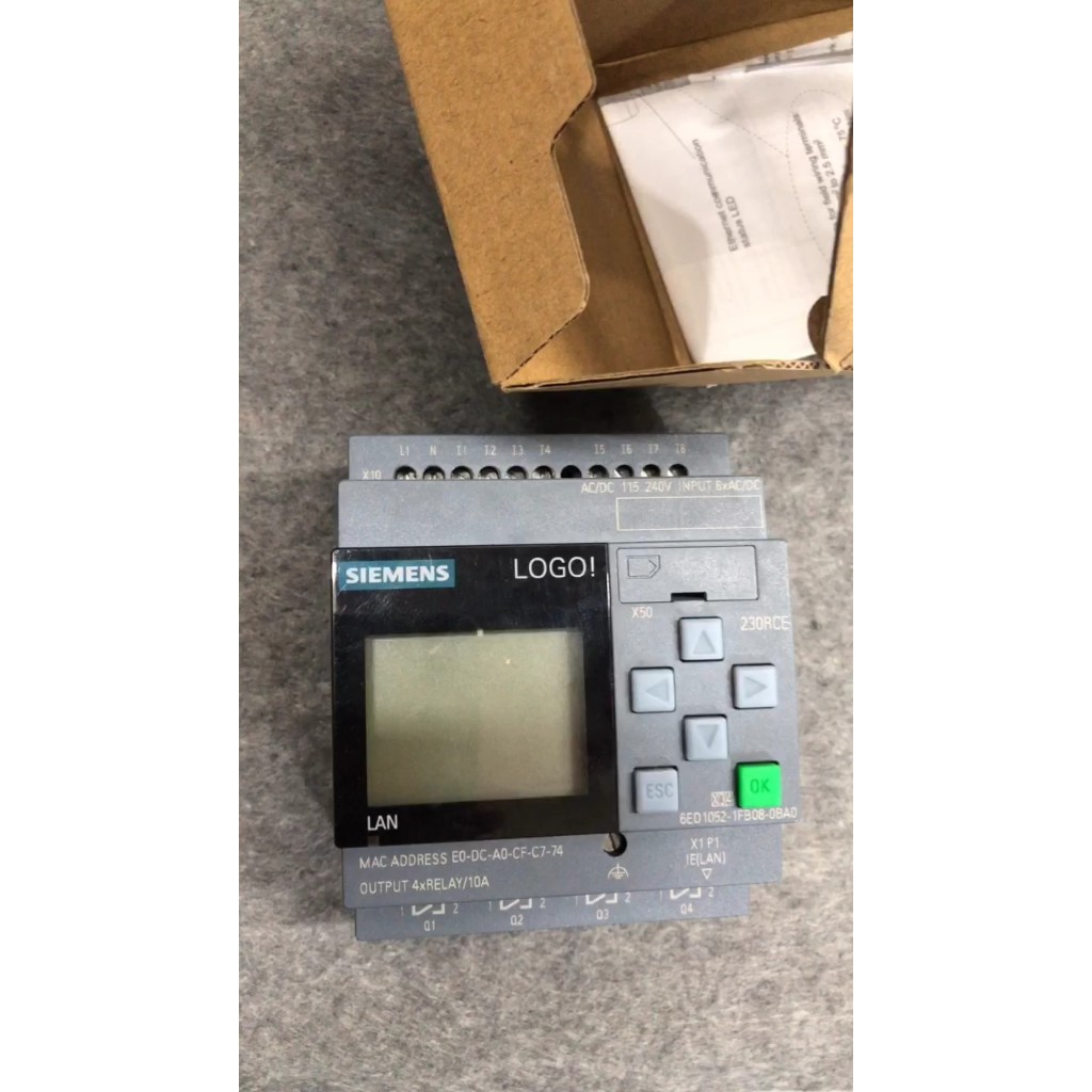 (Used) Logo 230RCE 8 DI/4 DO Siemens 6ED1052-1FB08-0BA0 | Shopee Việt Nam