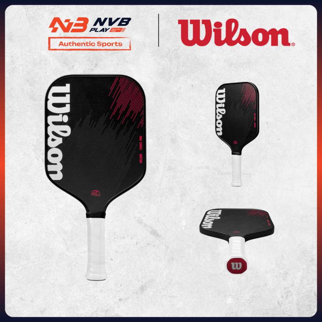 [TẶNG KÈM BÓNG PICKLEBALL] Vợt Pickleball Wilson Fierce Pro 13mm - Hàng ...