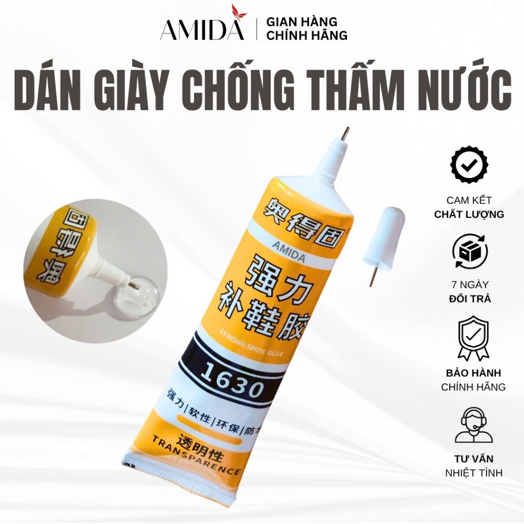 Keo Dán Đế Giày Amida Chống Thấm Nước, Keo Dán Giày Dép Siêu Chắc Bền ...