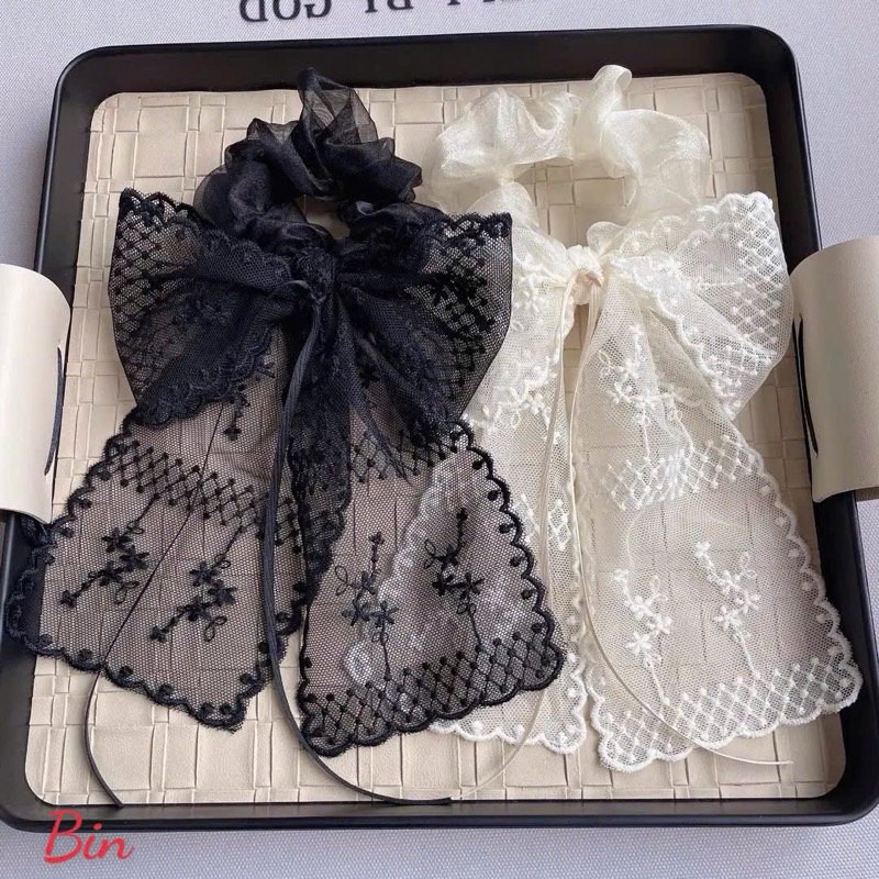 Băng đô rộng ren cho phụ nữ 2025 Dây ruy băng mục vụ Pháp mới | Shopee ...