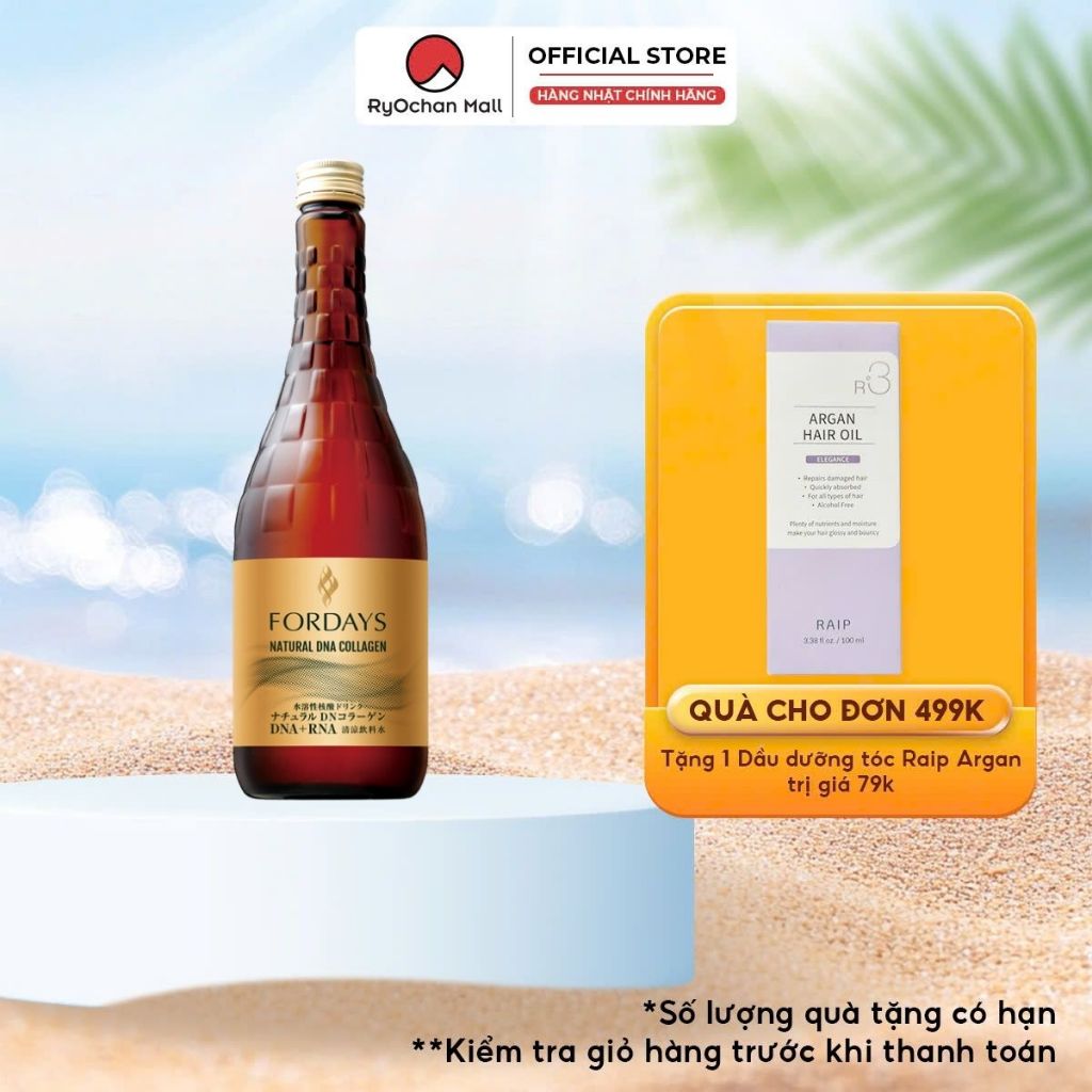 Nước uống collagen Fordays Natural DNA Collagen Nhật Bản 720ml ...