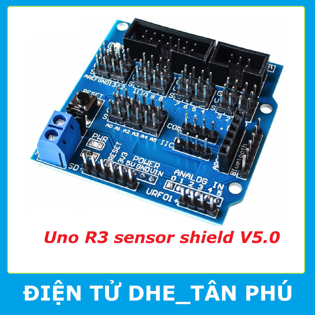 SENSOR SHIELD V5.0 PHÙ HỢP VỚI ARDUINO UNO R3 | Shopee Việt Nam