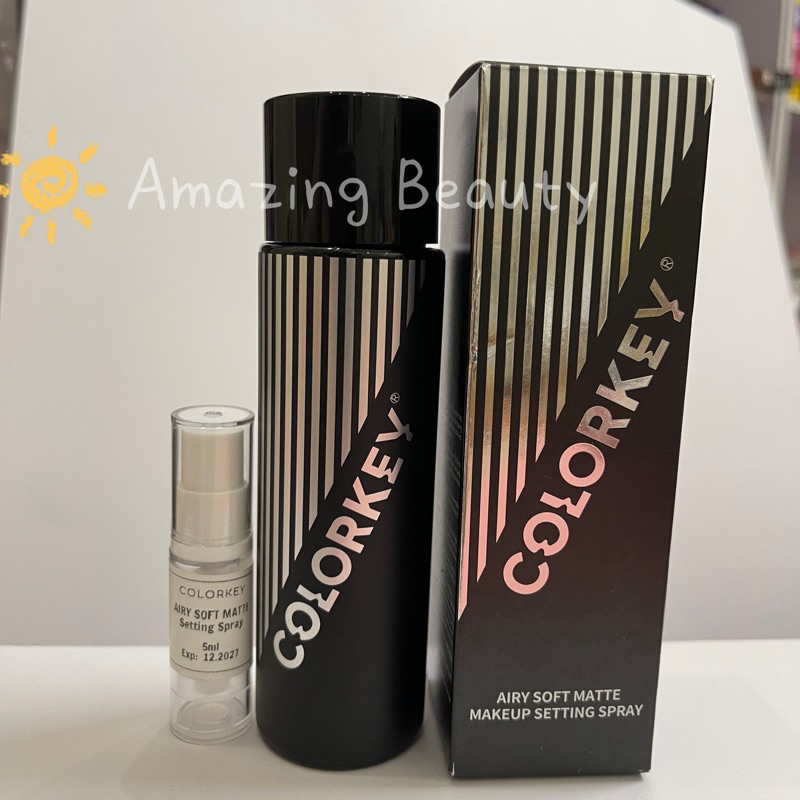 [CHIẾT] Xịt Khoá Nền Colorkey Airy Soft Matte Makeup Setting Spray ...