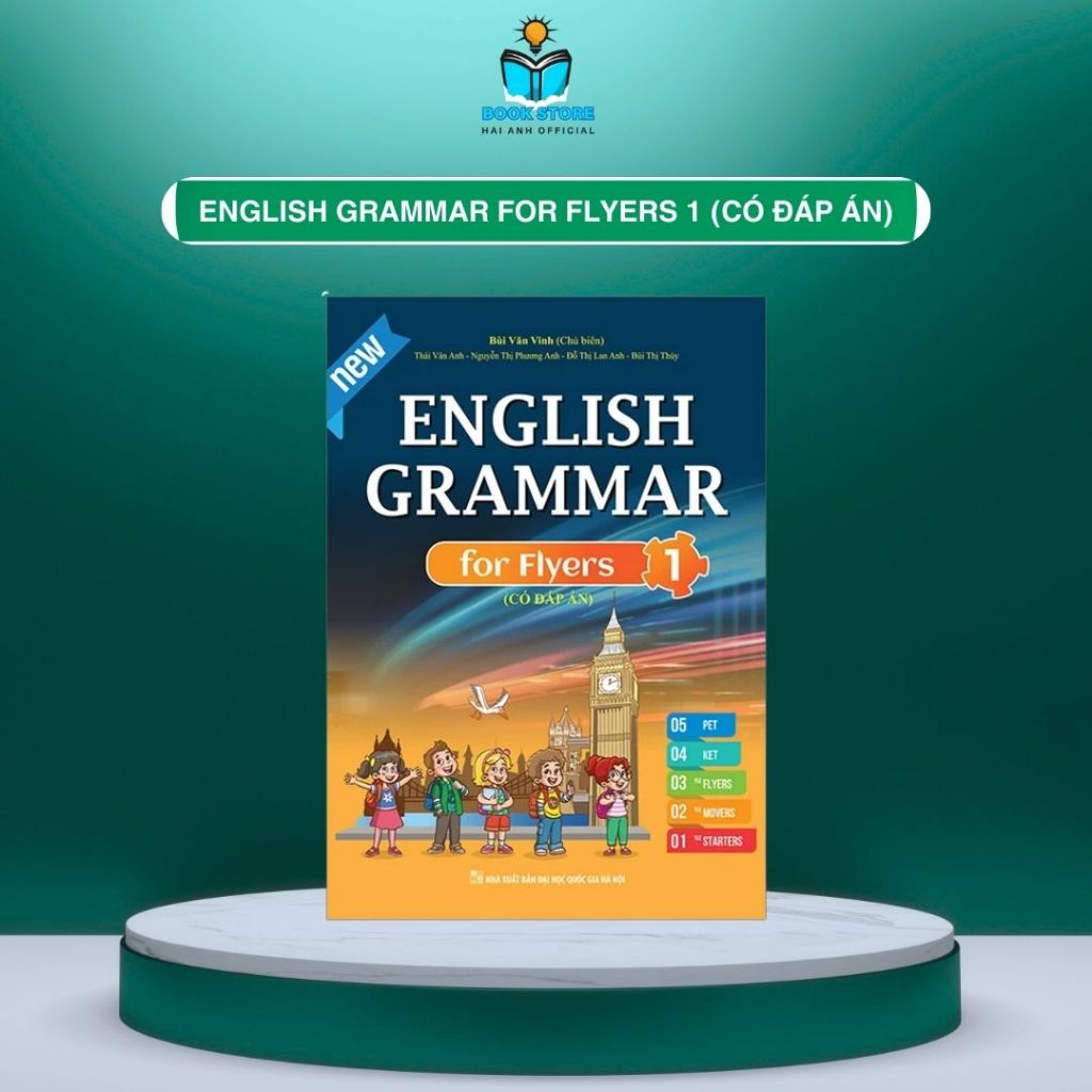 Sách - English grammar for Flyers 1 (có đáp án) | Shopee Việt Nam