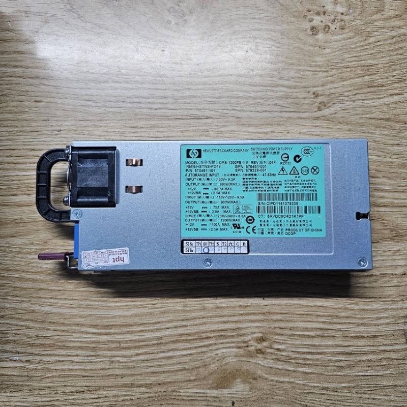 Nguồn Server HP 1200W - Model DPS-1200FB-1 A | Shopee Việt Nam