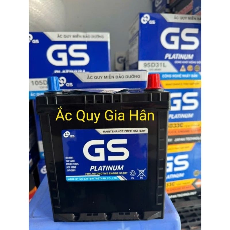 Bình Ắc Quy 12V-35Ah, Ắc Quy Ô Tô GS MF 40B19L/R/L(S) | Shopee Việt Nam