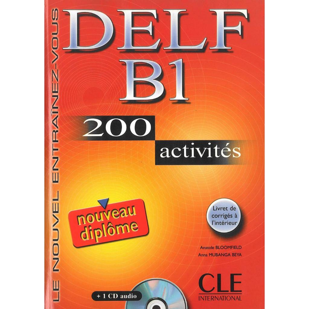 Sách - học tiếng Pháp Nouveau delf b2 200 activites + 1cd audio Luyện ...