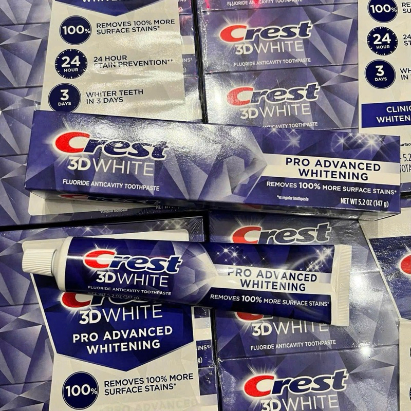 Kem đánh răng Crest 3D White Pro – Làm Trắng Răng Nhanh – Mỹ Chính Hãng | Shopee Việt Nam