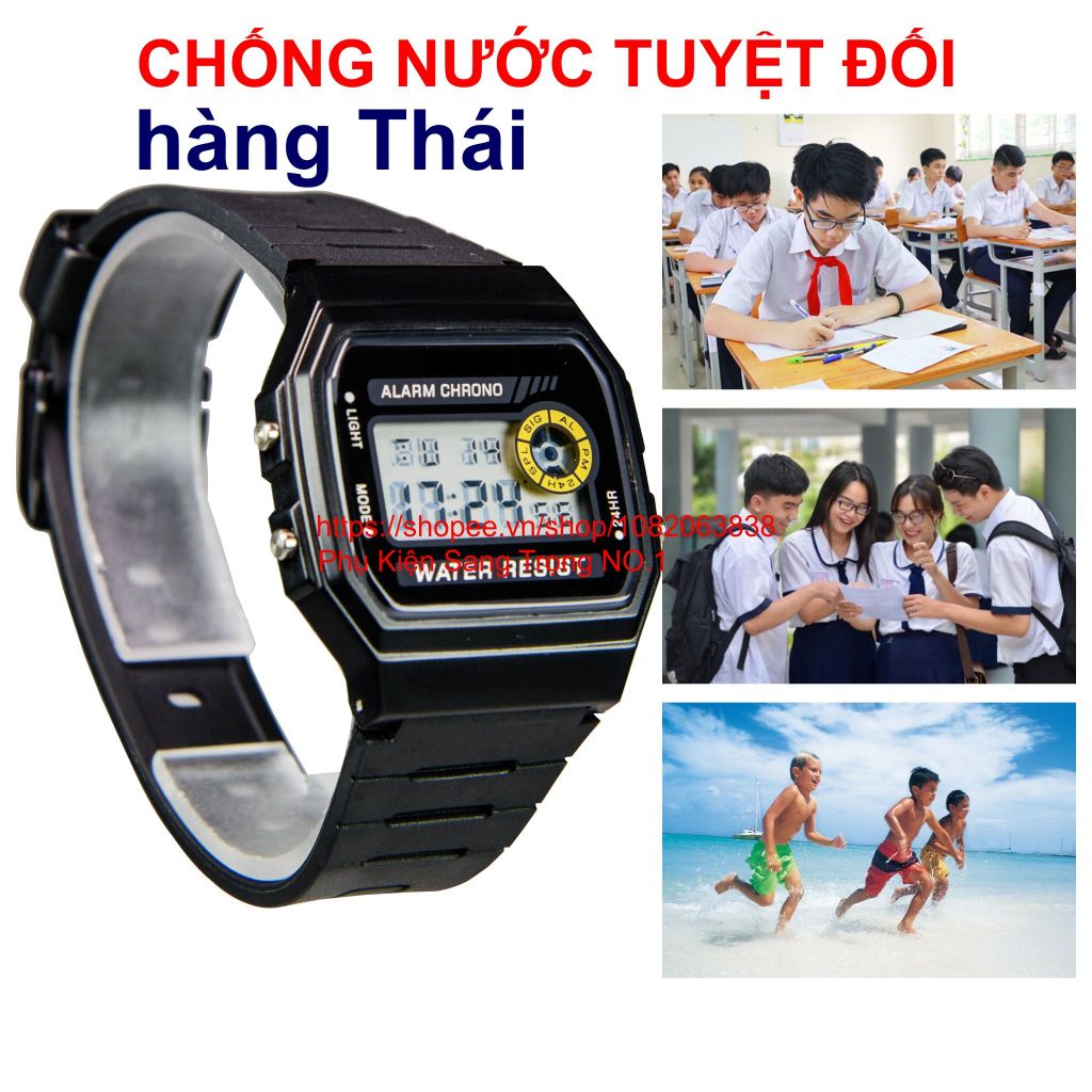 Đồng Hồ Điện Tử Huyền Thoại, Chống Nước Tuyệt Đối, Pin Lâu 7 Năm, Đầy ...