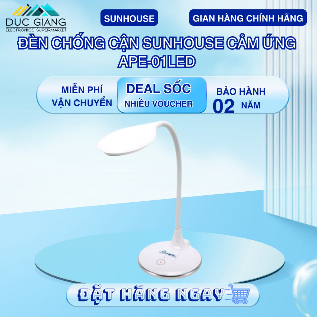 Đèn bàn chống cận mắt Sunhouse model APEX APE-01LED | Shopee Việt Nam