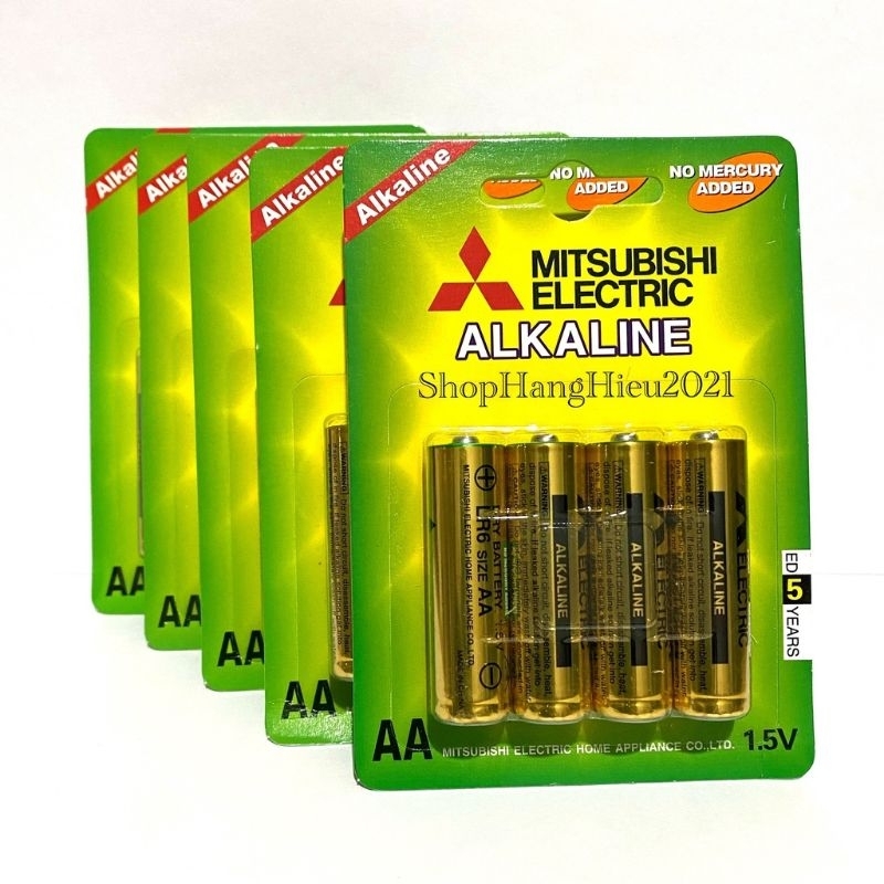 Pin tiểu 2A ( AA) Mitsubishi XỊN LR6 _1.5v Alkaline tuổi thọ 5 năm ...