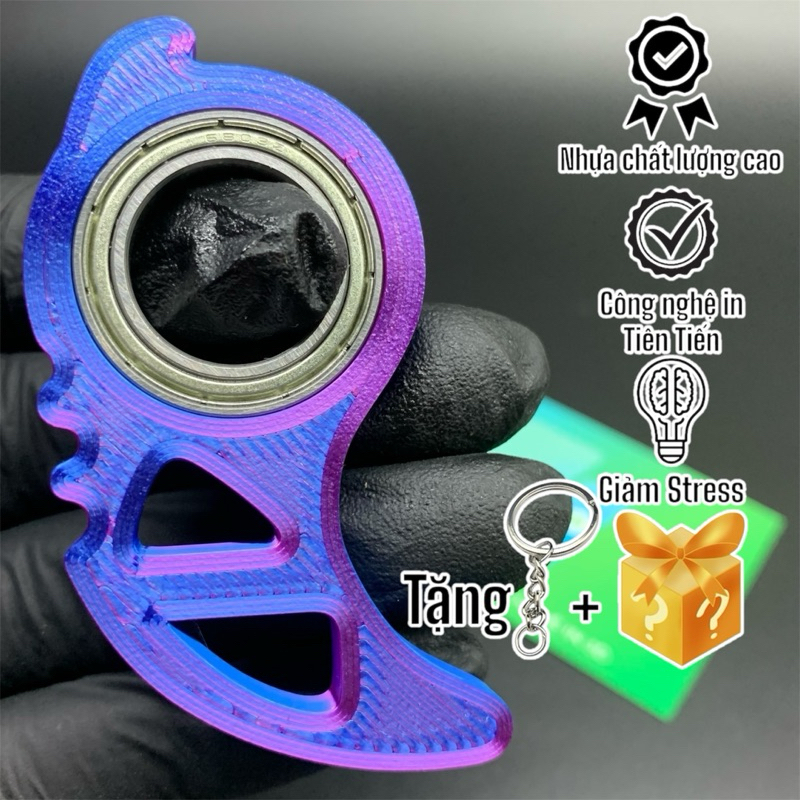 [HOT]Móc Khóa Xoay - Keyrambit S2 Thường - Gắn ổ bi xoay 360 độ - in 3D ...