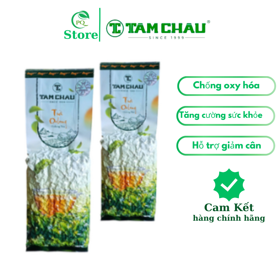 Trà ô long ( olong, Oolong, Ôlong ) TÂM CHÂU BAO NHÔM GÓI 250GR ...