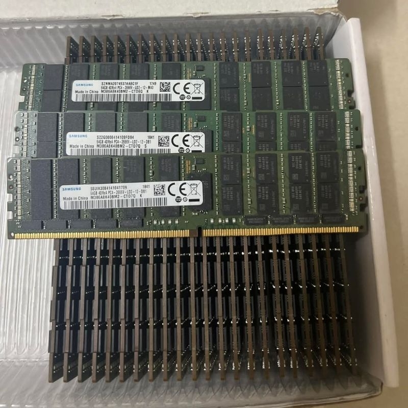 Ram ECC 16G, 32G D4 Buss 2133, 2400, 2666. Chạy Main X99, Lenovo X11 ...