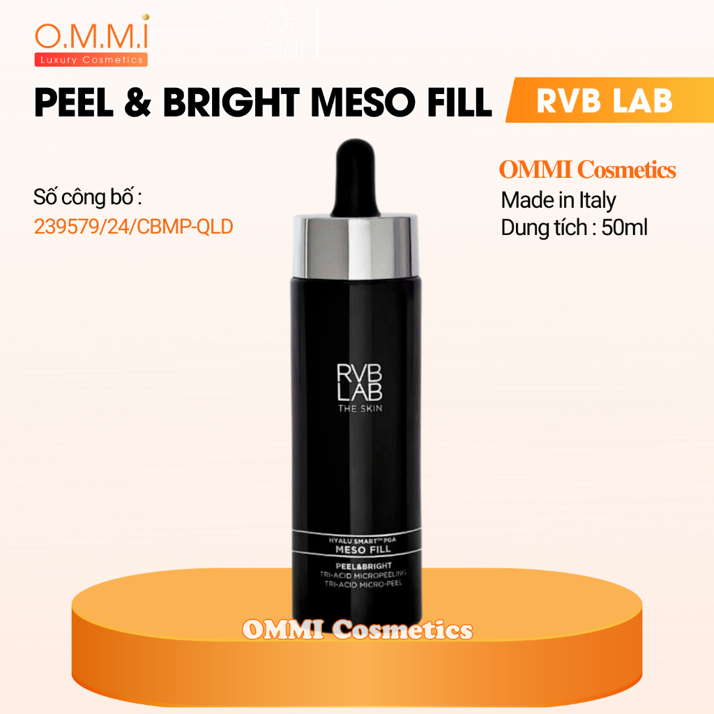 RVB LAB - Peel Meso Fill, không bong tróc, sáng da, mờ nếp nhăn (50ml) | OMMI Cosmetics | Shopee ...