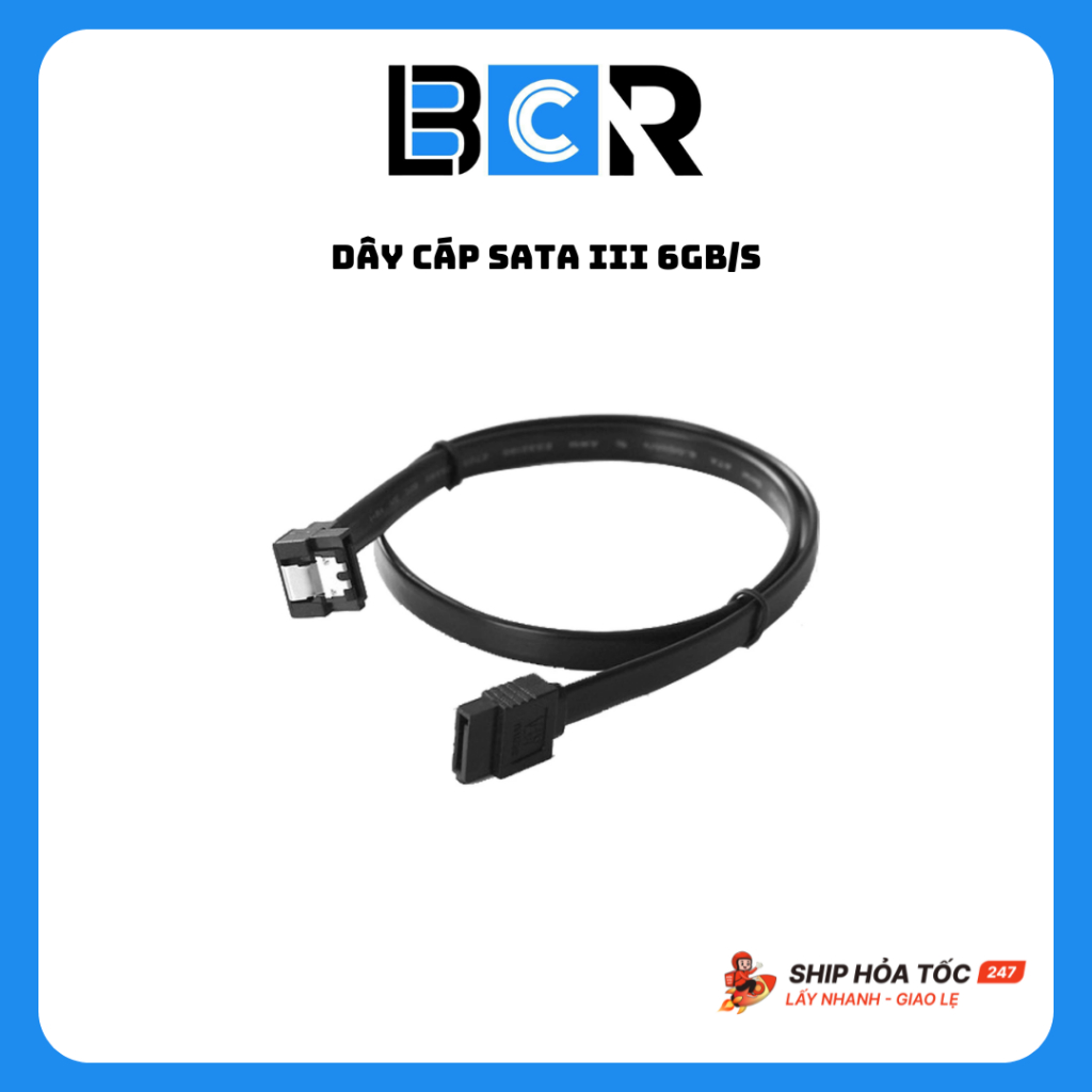 Dây cáp dữ liệu SATA 3 6GB cho ổ cứng HDD, SSD | Shopee Việt Nam