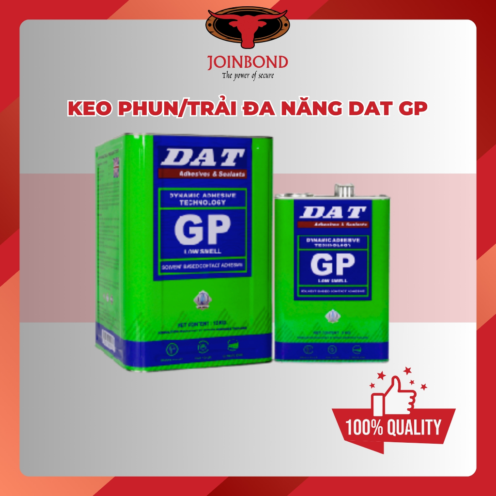 Keo dán Dunlop DAT GP thùng 3 KG | Shopee Việt Nam