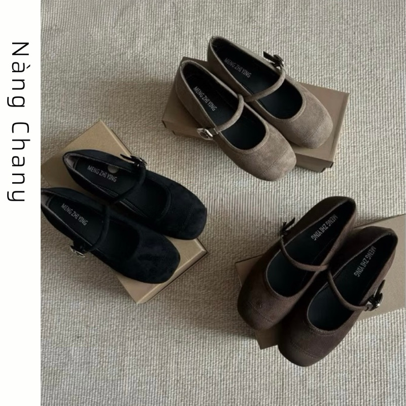 Giày Mary Jane HT cổ điển, êm chân, dễ phối đồ, phù hợp đi học, đi chơi ...