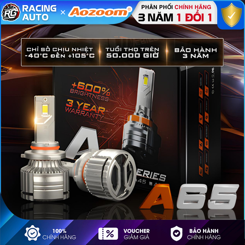 Bóng Led Aozoom A45-A65 Công Suất 65W, Bóng Led VF3 Nhiệt Màu 5500K ...