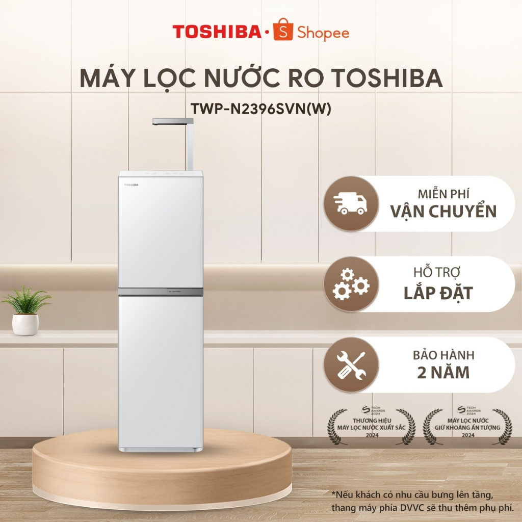 [FREESHIP HCM] Máy lọc nước RO Toshiba TWP-N2396SVN(W) 10 lõi - Bảo hành 2 năm | Shopee Việt Nam