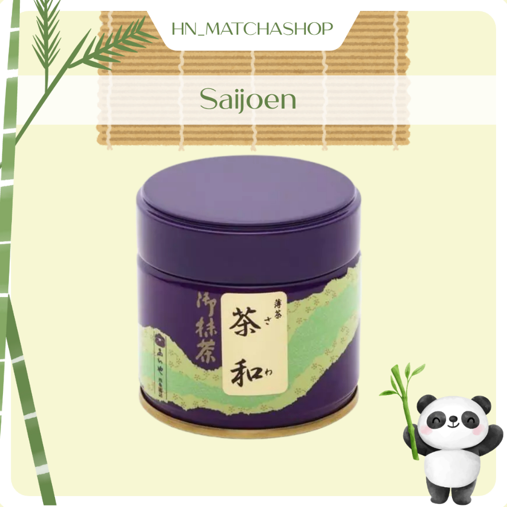 [ Hàng sẵn date 26/1 ] Matcha Sawa ( Chawa ) của hãng trà Saijoent ...