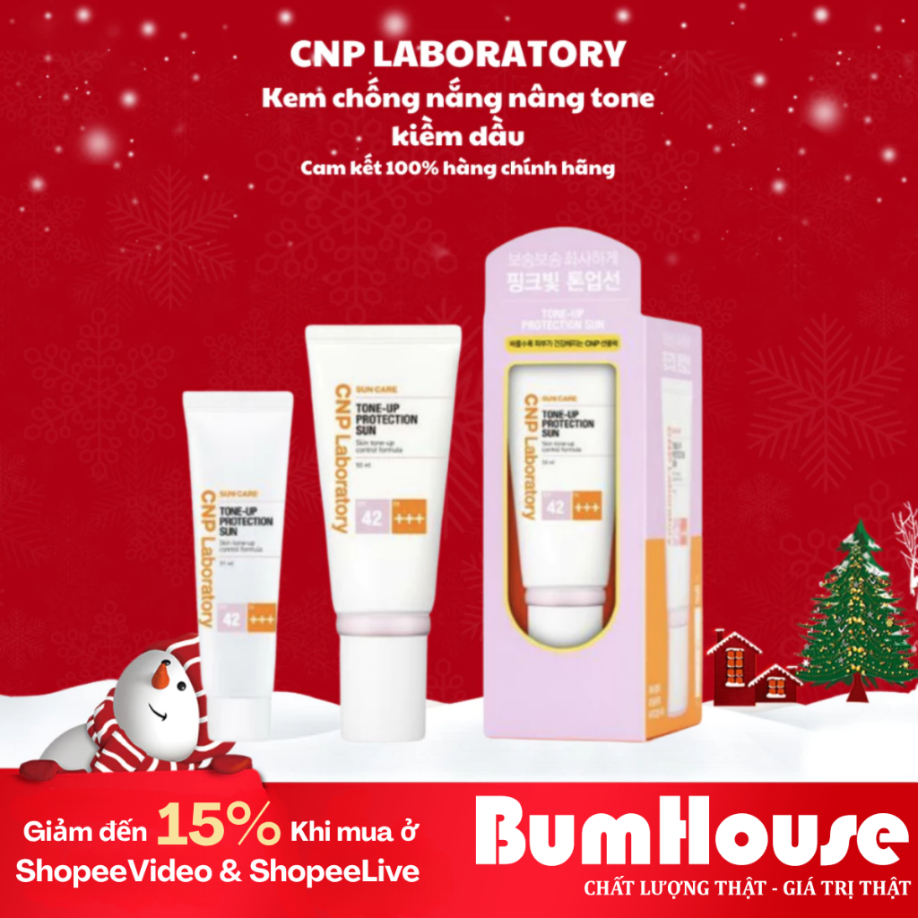 Kem Chống Nắng Nâng Tone CNP Laboratory Tone-Up Protection Sun SPF42 ...