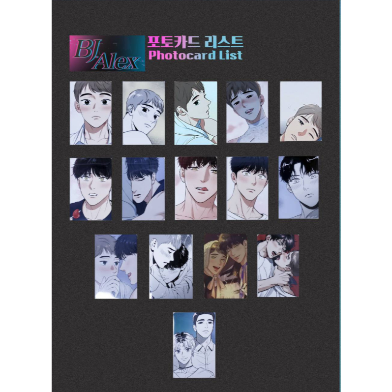 [SẴN] Photocard random BJ Alex | Shopee Việt Nam