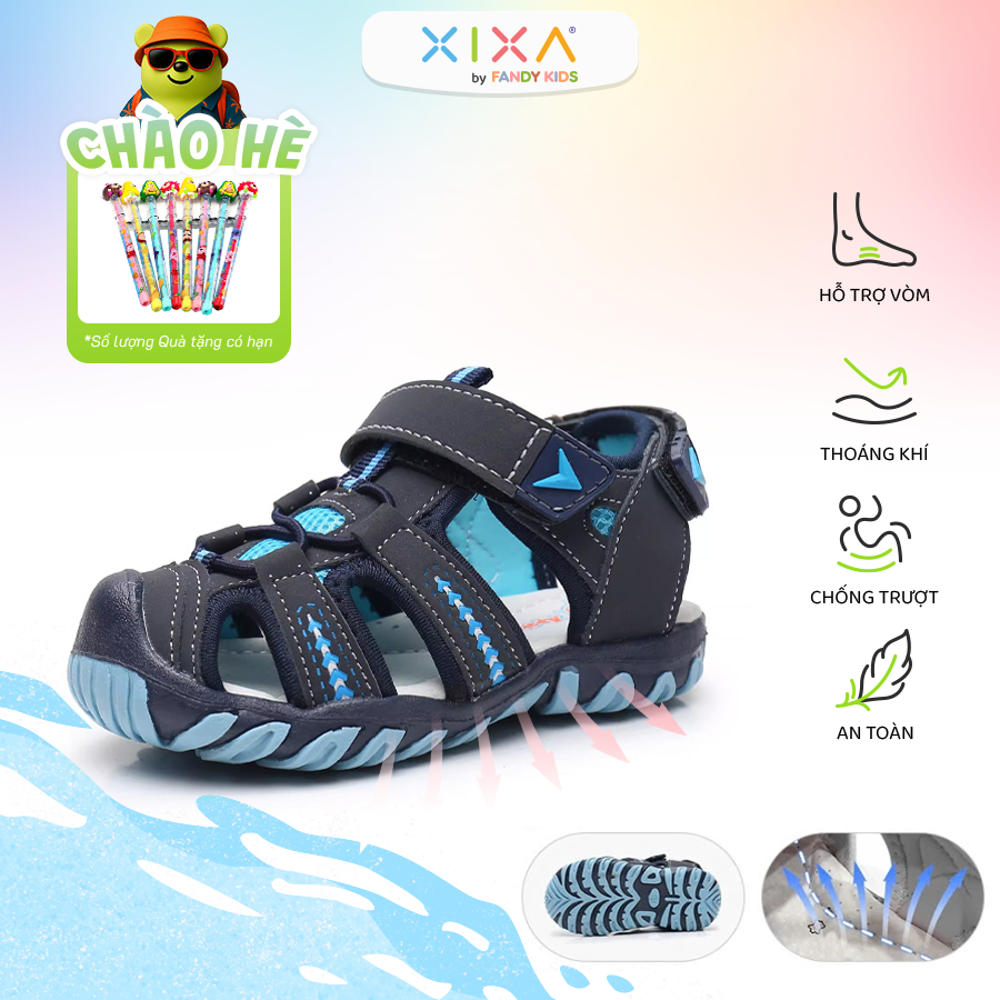 Dép Chân Bẹt 1 - 6 Tuổi APAKOWA Y605 Fandy Kids Lót Da Vòm Cao - Bảo ...