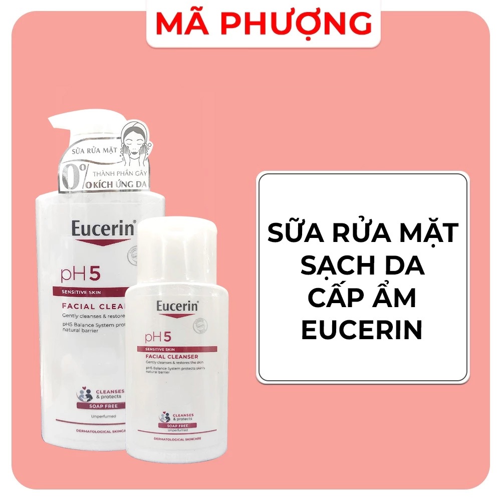 Sữa Rửa Mặt Eucerin PH5 Cho Da Nhạy Cảm 400 ml - SRM Eucerin PH5 400ml ...