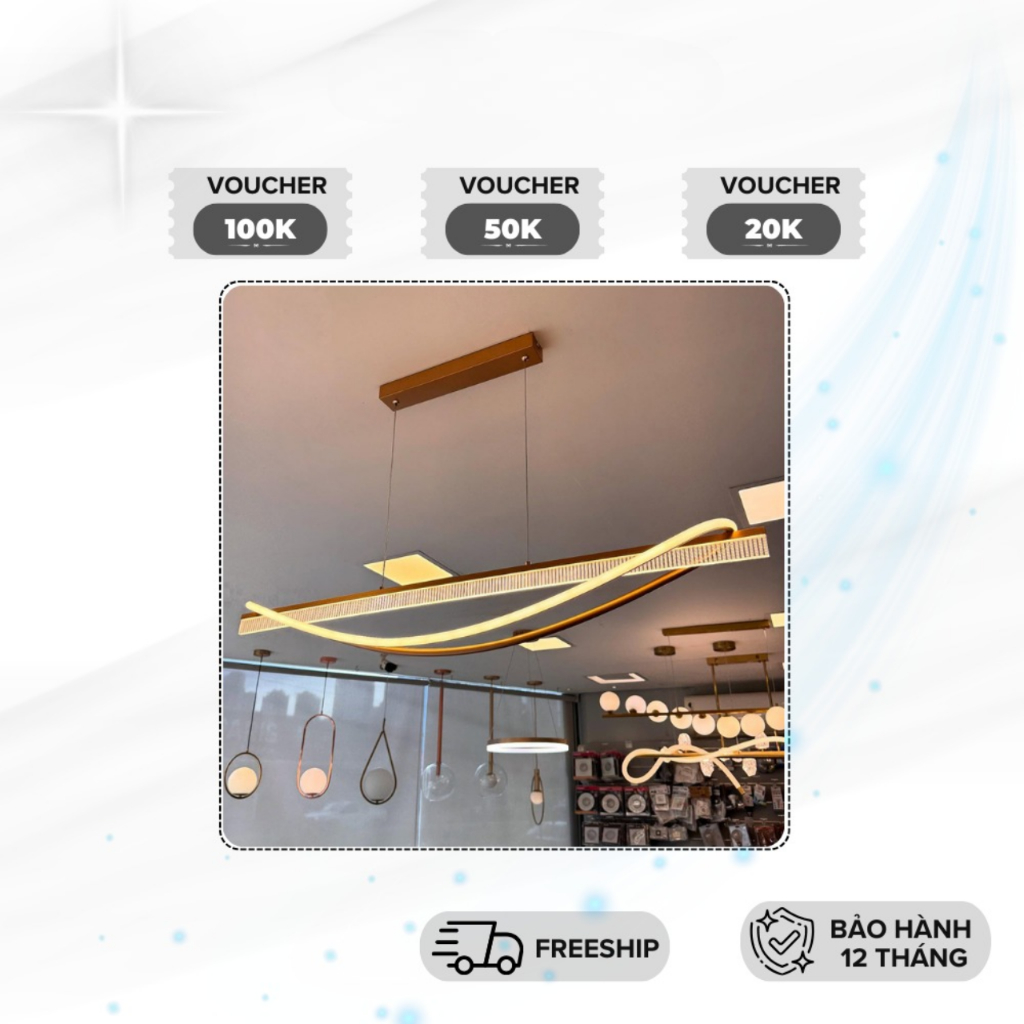 Đèn Thả Trần 8660 | Hiện Đại – Tối Giản – 3 Chế Độ Màu | Shopee Việt Nam