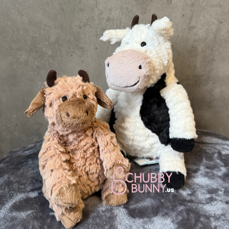 [CHÍNH HÃNG] BÒ BÔNG JELLYCAT FUDDLES CALF / MOOLIET COW | Shopee Việt Nam