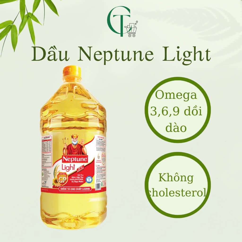 Dầu ăn Neptune Light 2L date mới nhất | Shopee Việt Nam