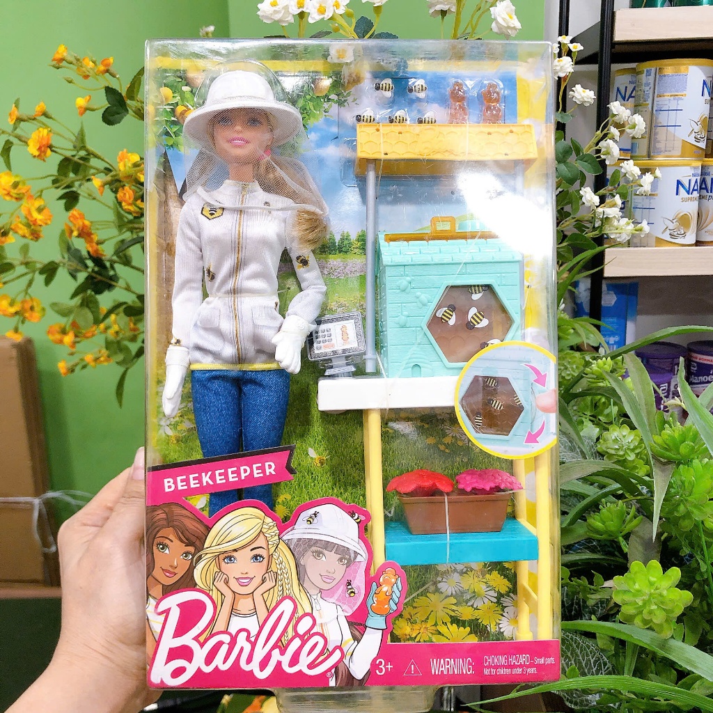 [ SALE SỐC XẢ KHO GIẢM ĐẾN 30% ] Barbie Bee Keeper Set | Shopee Việt Nam