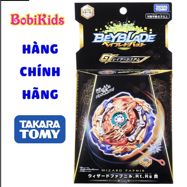 BEYBLADE - Con quay Wizard Fafnir GT B-139 TAKARA TOMY Beyblade Burst ...