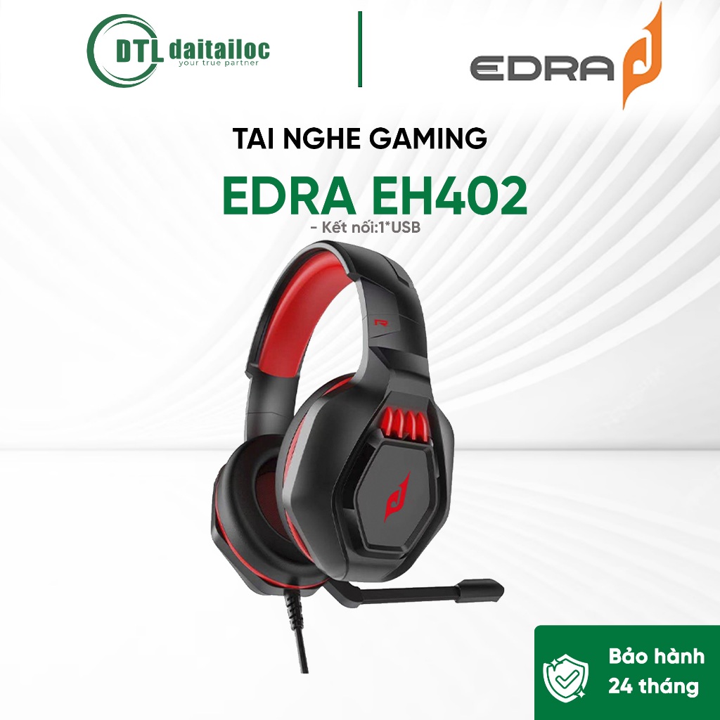 Tai nghe gaming EDRA EH402 | Chính hãng | Bảo hành 24 tháng | Shopee ...