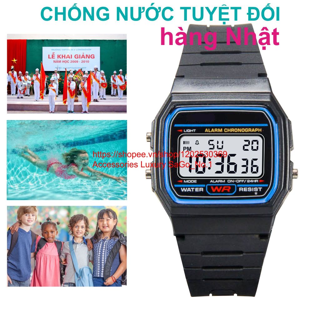 Đồng Hồ Điện Tử Huyền Thoại, Chống Nước Tuyệt Đối, Pin Lâu 7 Năm, Đầy ...