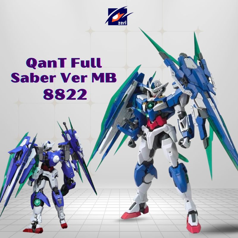 Mô hình lắp ráp GunDam QanT Full Saber Ver MB 8822 Daban Tặng Kèm Led ...