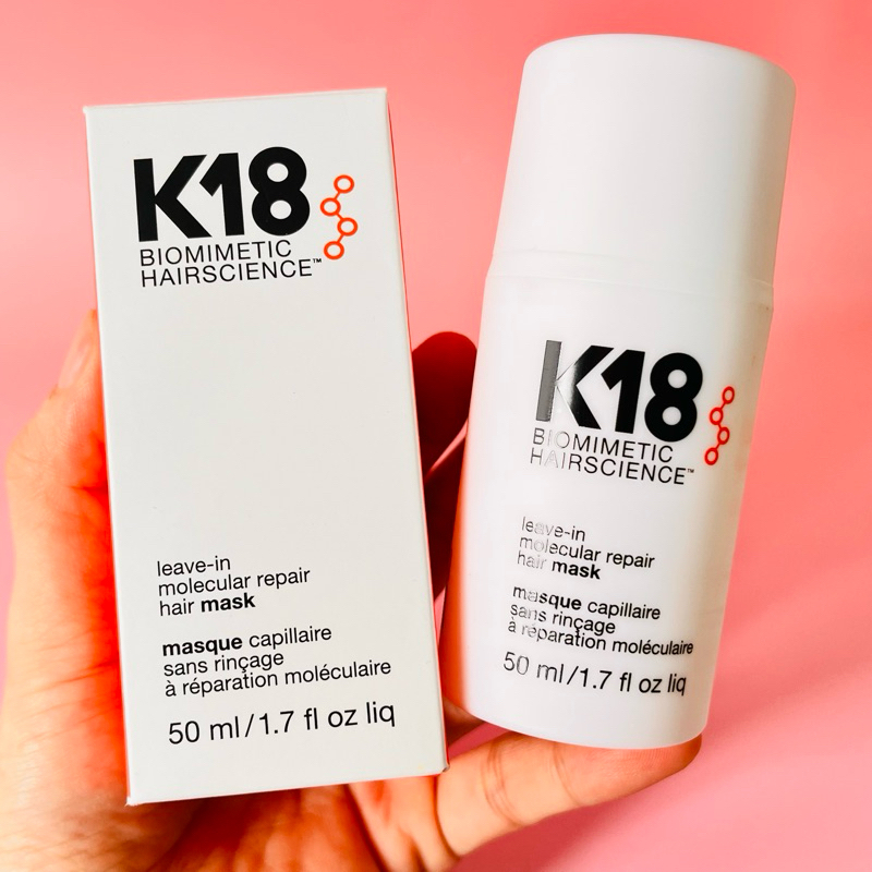 Mặt nạ ủ phục hồi tóc K18 Biomimetic Hairscience Leave-In Molecular Repair Hair Mask 50ml ...