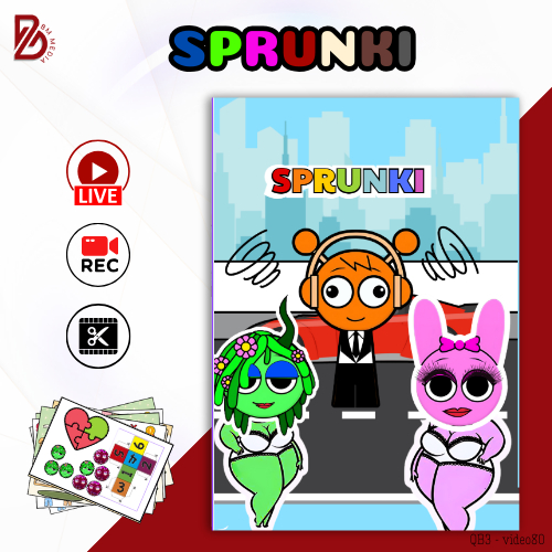 Printable Sprunki Paper Doll Quiet Book Part 15, Busy Book for Kids QB3 ...