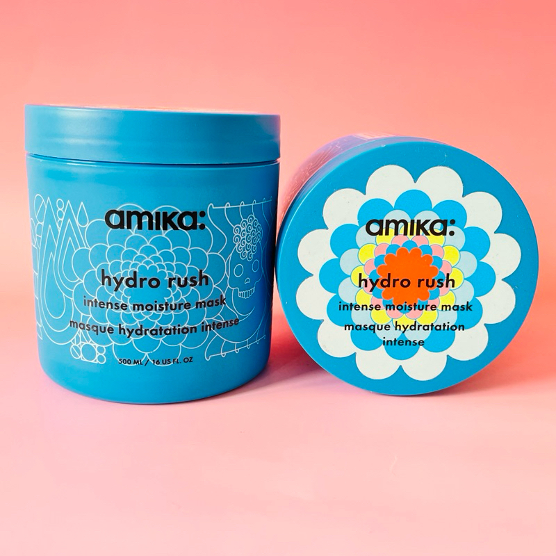 Mặt nạ ủ dưỡng ẩm tóc Amika Hydro Rush Intense Moisture Hair Mask with ...