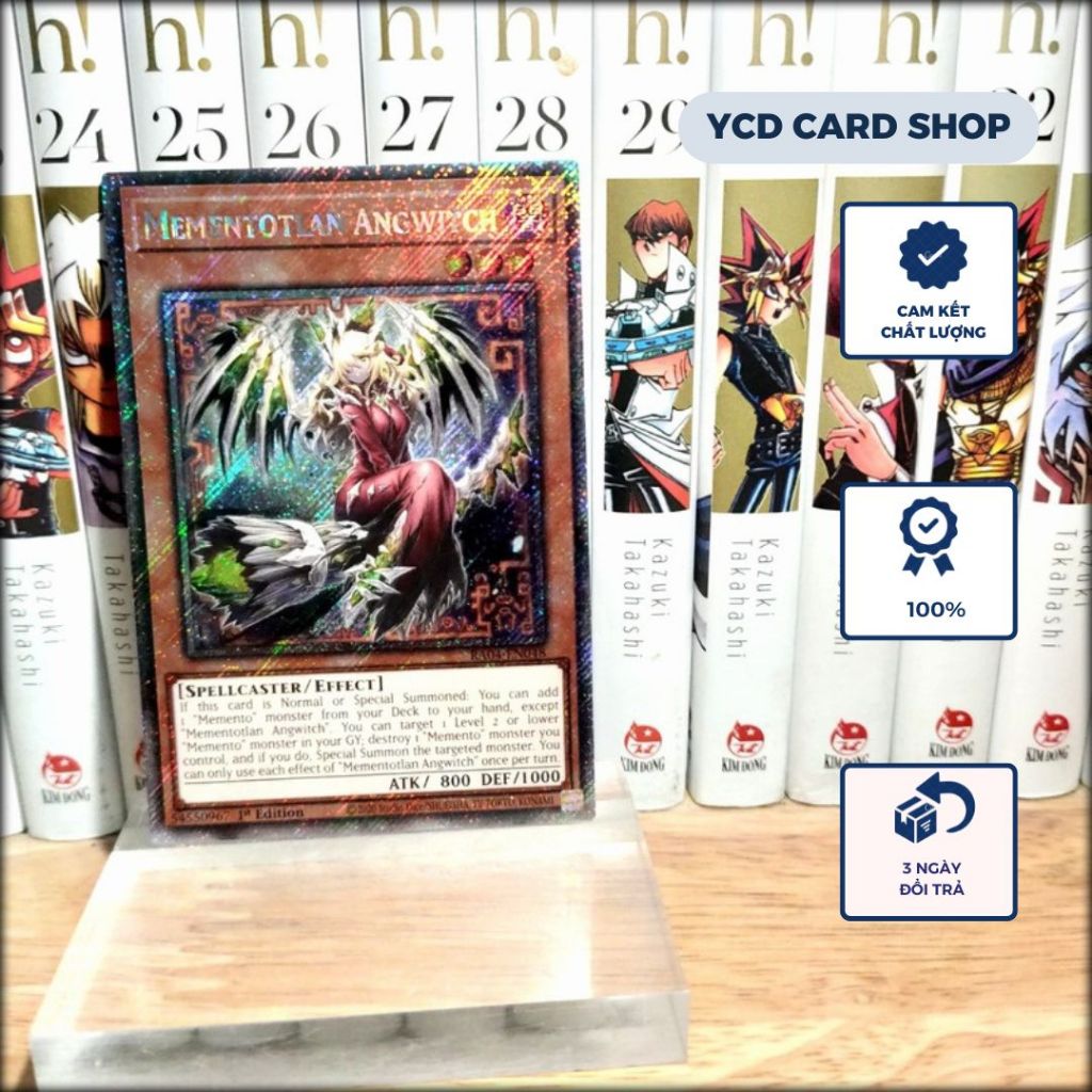 [YCDcardgame] Thẻ bài yugioh chính hãng Mementotlan Angwitch – Platinum ...