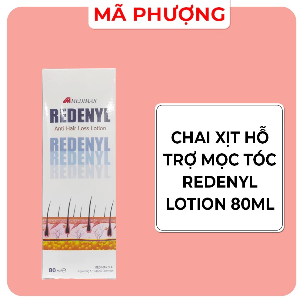 Xịt mọc tóc REDENYL LOTION chai xịt hỗ trợ giúp mọc tóc và ngăn ngừa ...