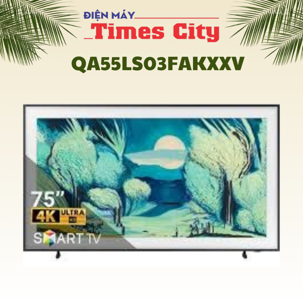 Tivi the Frame Samsung 65 inch 4K-Ultra HD QA55LS03F (kèm giá treo ẩn ...