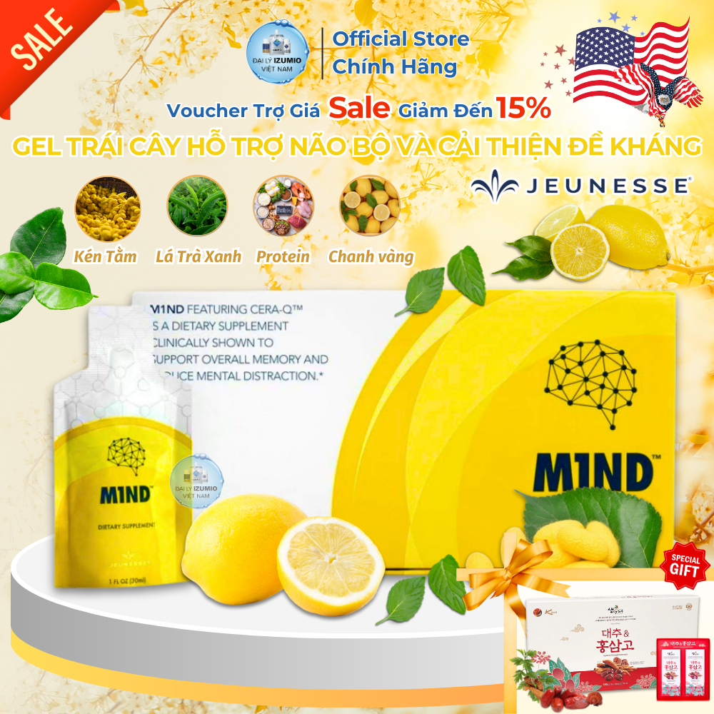 DHA EPA + SQ Hỗ Trợ Não Bộ Và Cải Thiện Đề Kháng M1ND Jeunesse - Chính ...