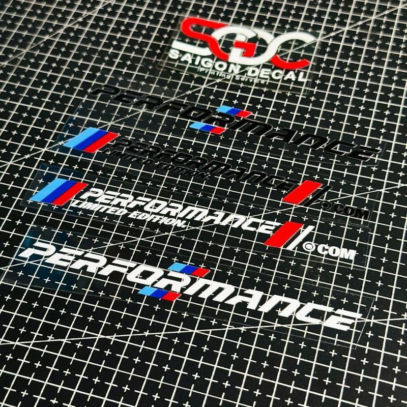 Tem Sticker DTF Performance - Nhiều Màu Sắc |SGDC - 1 Cái| | Shopee ...