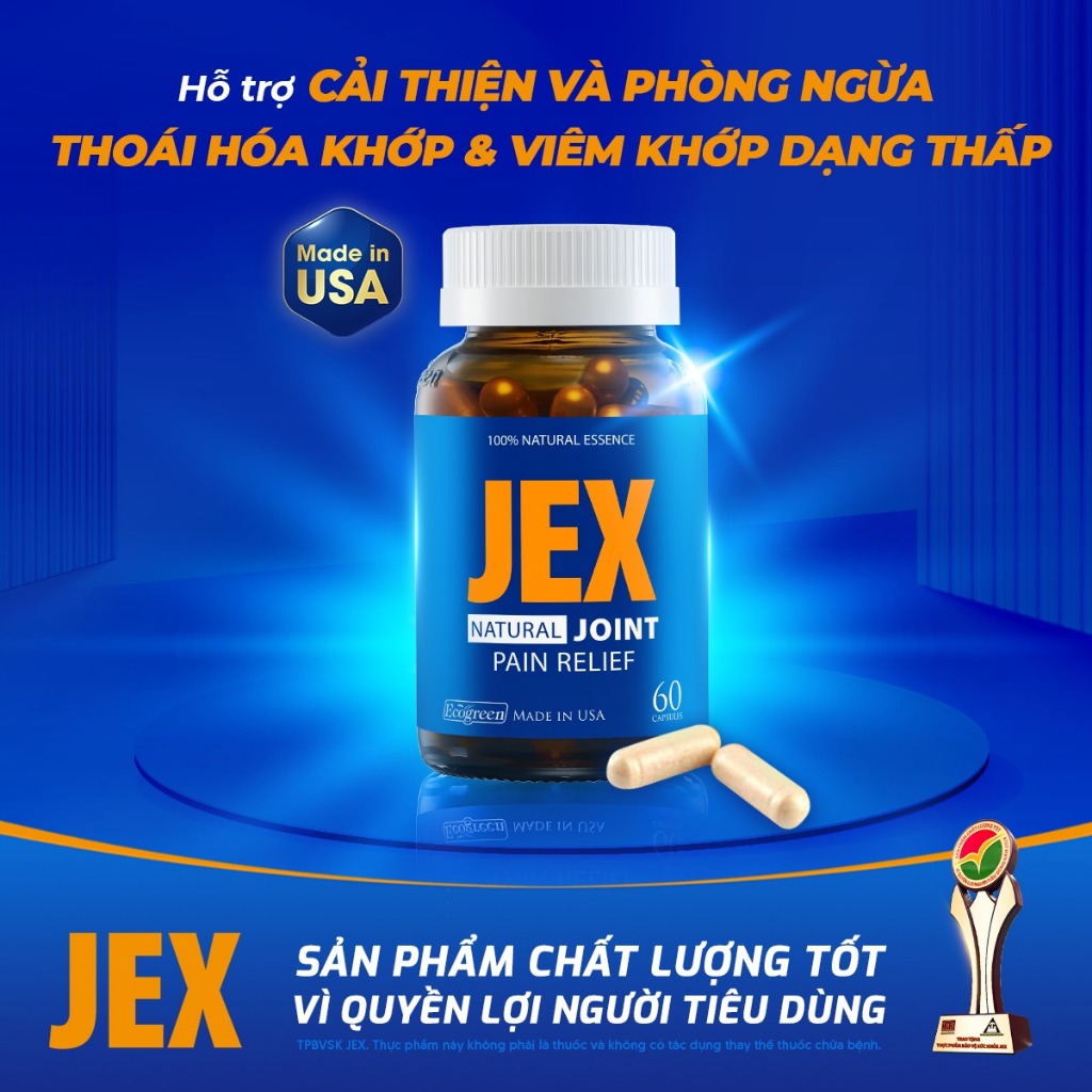 [CHÍNH HÃNG]-TEM TÍCH ĐIỂM ĐẨY ĐỦ-JEX 30V-CHUYÊN GIA XƯƠNG KHỚP | Shopee Việt Nam