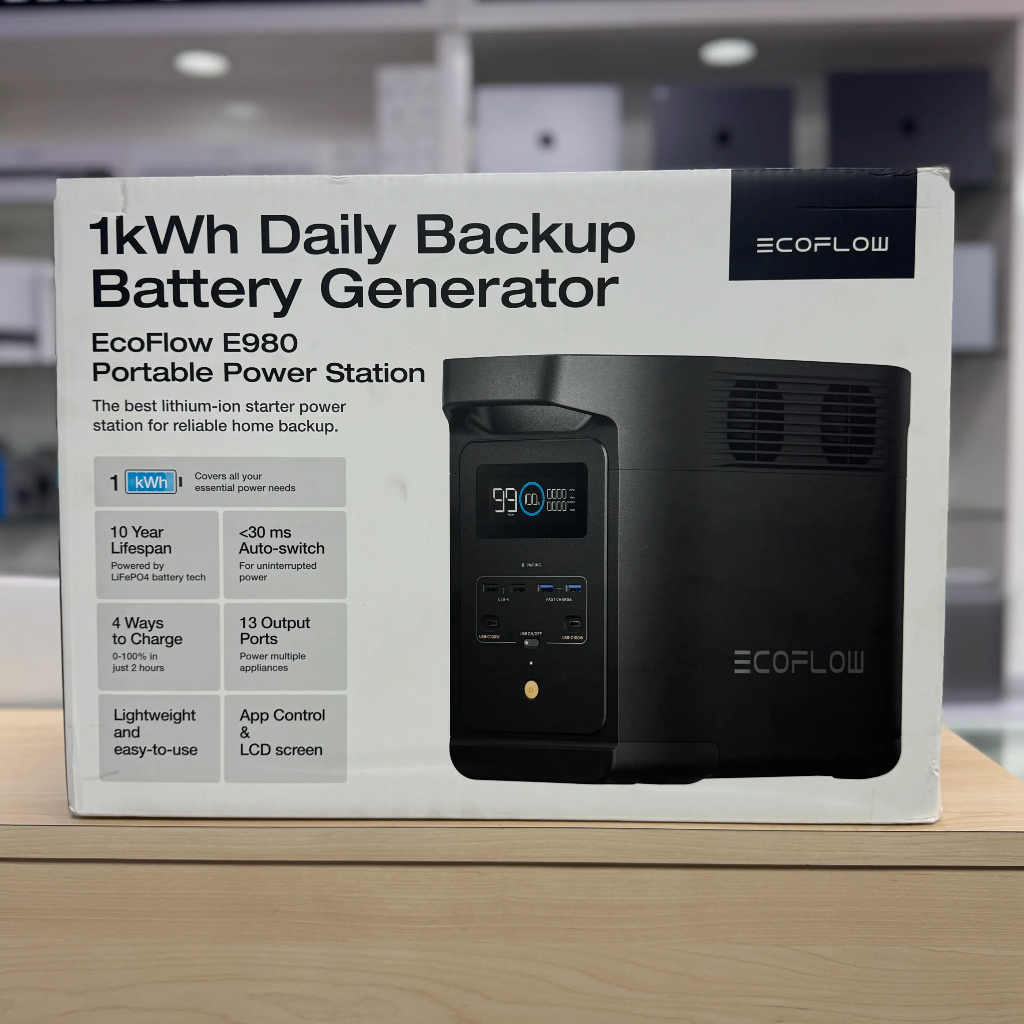 ECOFLOW E980 – SỨC MẠNH 980Wh TRONG THÂN HÌNH NHỎ GỌN | Shopee Việt Nam