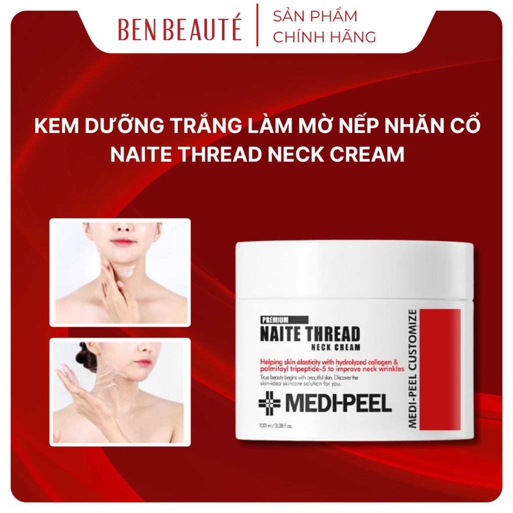 Kem Dưỡng Da Vùng Cổ MEDIPEEL Sợi Naite Thread Neck Cream Medi-Peel ...