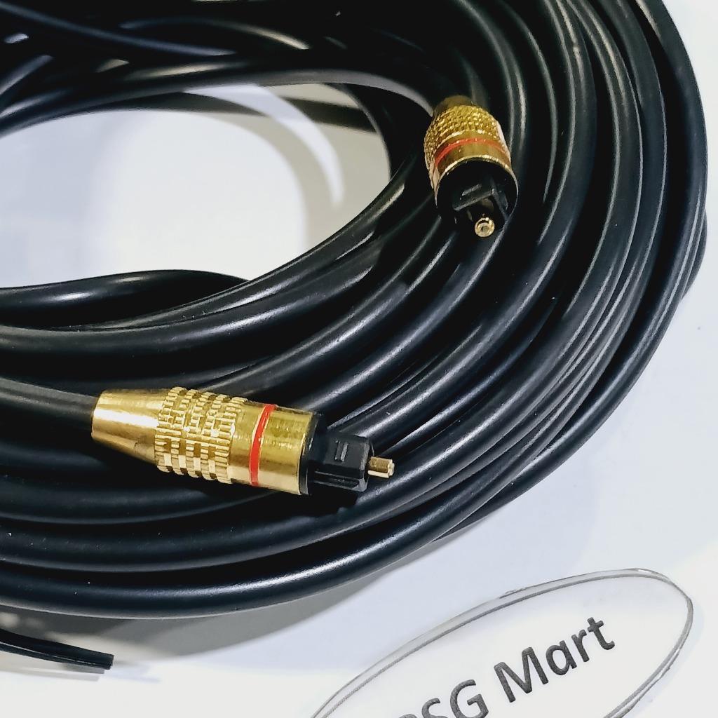 Cáp Optical Audio quang Toslink dài 10m / 15m / 20m (Optical Audio ...