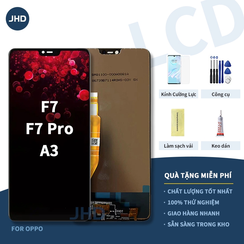 Dành Cho Oppo F7 CPH1819 F7 Pro CPH1821 A3 Lắp ráp màn hình LCD thay ...